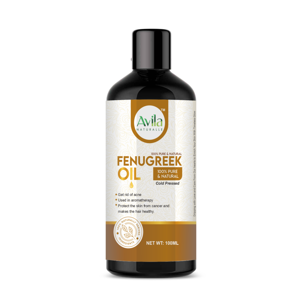 Fenugreek Oil 100ml - avila naturalle skincare